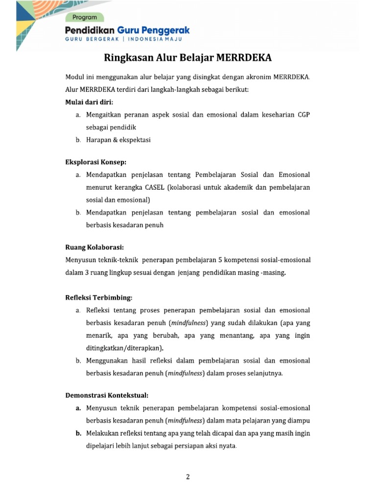 Alur Merdeka Belajar | PDF