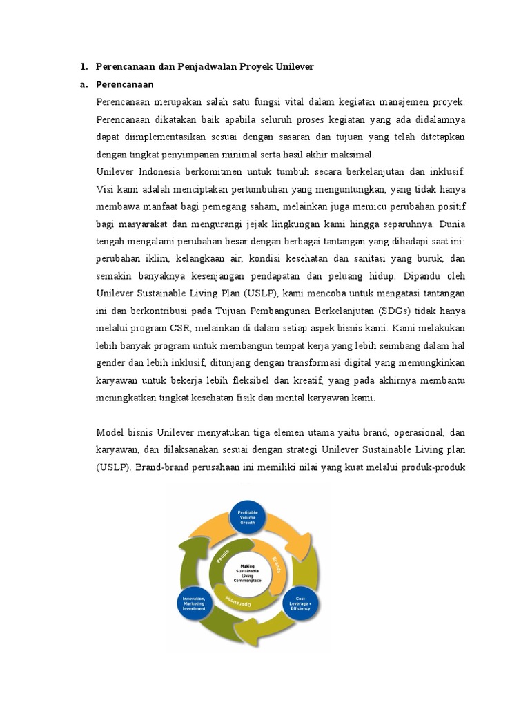 Perencanaan Dan Penjadwalan Proyek | PDF