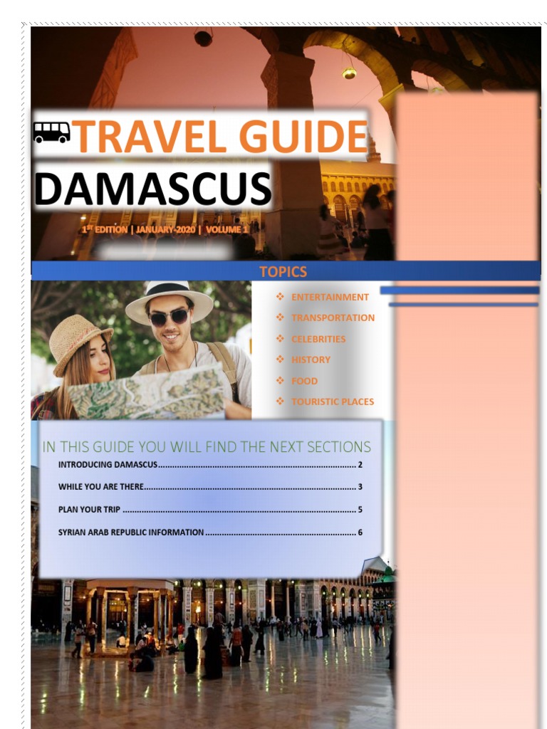 Travel Guide: Damascus | PDF | Damascus | Syria
