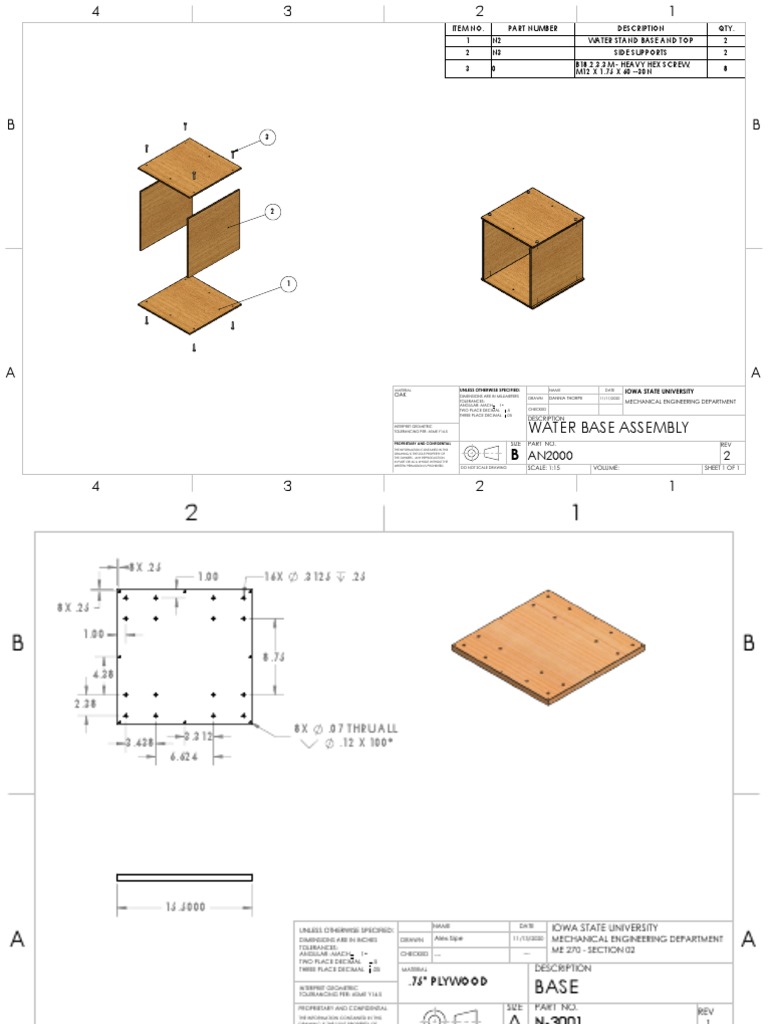 Combineddrawings | PDF | Engineering Tolerance | Screw