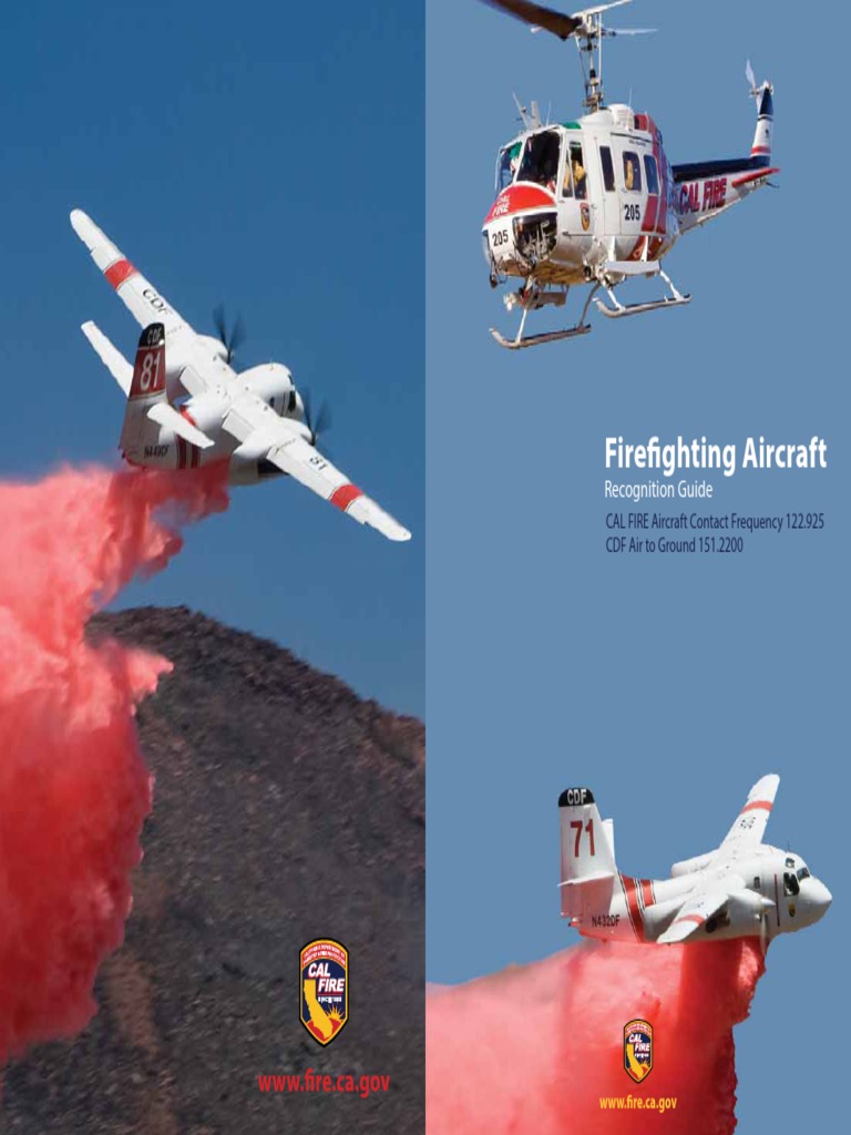 CAL FIRE Aerial Firefighting Guide | PDF | Boeing Ch 47 Chinook | Aircraft