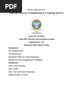 Impact Test Lab Report | PDF | Fracture | Ductility