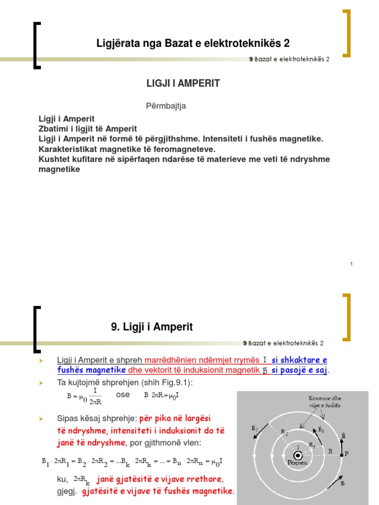 9 - BE2-Ligji I Amperit 9 | PDF