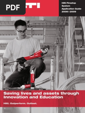 Hilti Firestop Catalogue Finalised PDF Green Building, 42% OFF