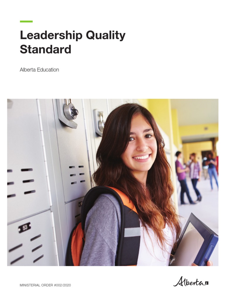 Alberta Leadership Quality Standards Lqs | PDF