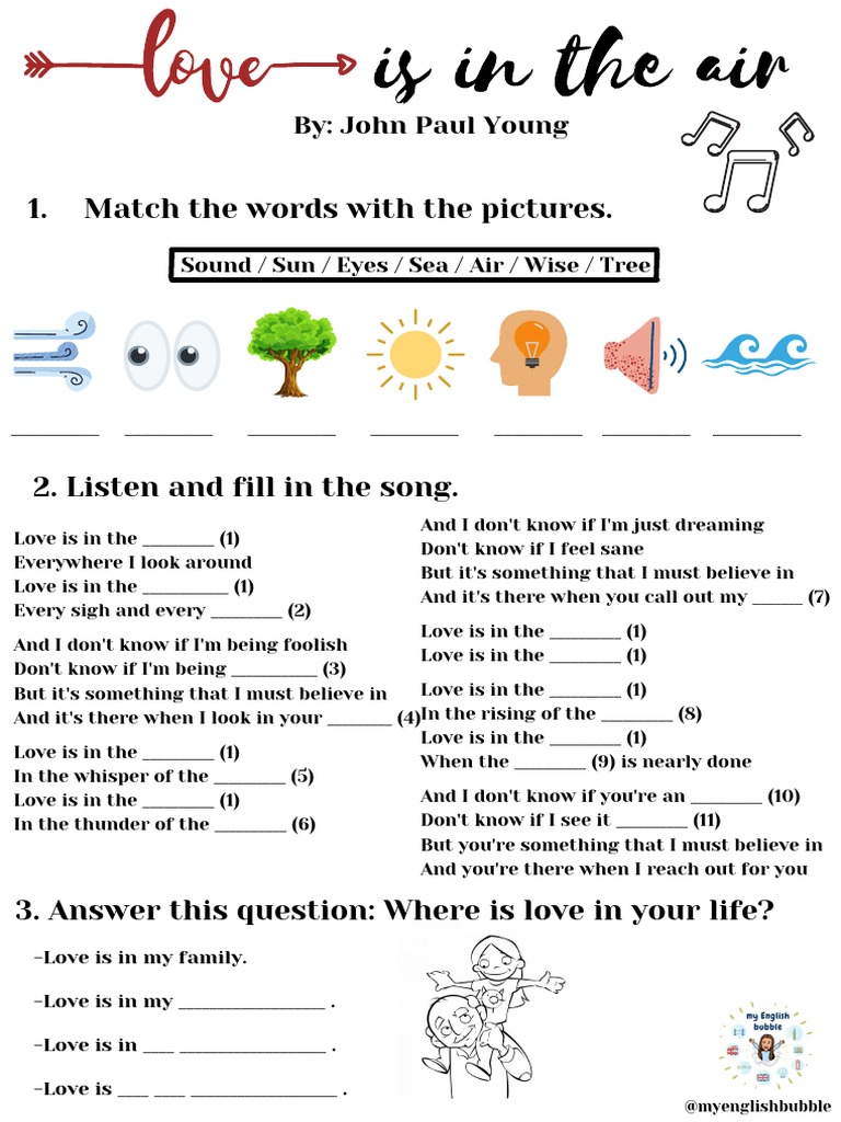 Listening - LOVE IS IN THE AIR | PDF