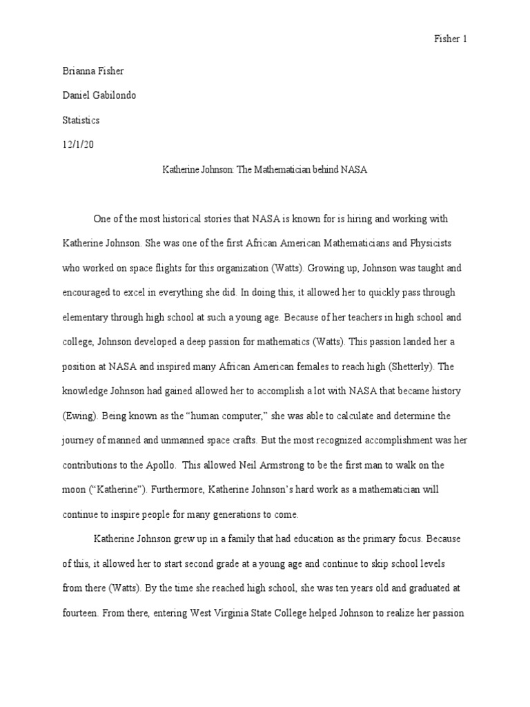 Katherine Johnson: NASA's Trailblazer | PDF | Katherine Johnson | Nasa