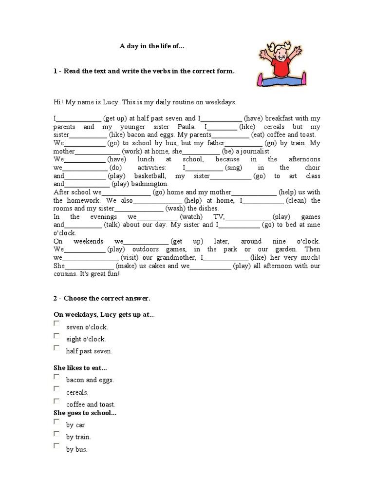 A Day in The Life of | PDF