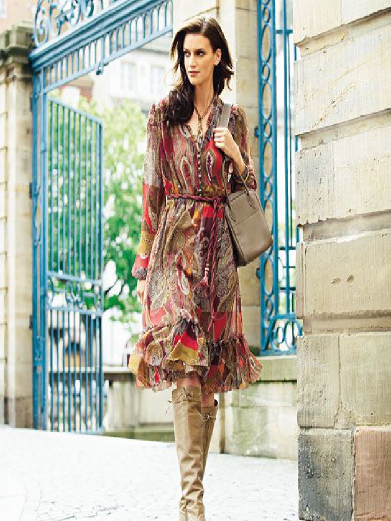 Modell 116 Burda Style 9 2009 Dress | PDF | Clothing | Softlines (Retail)