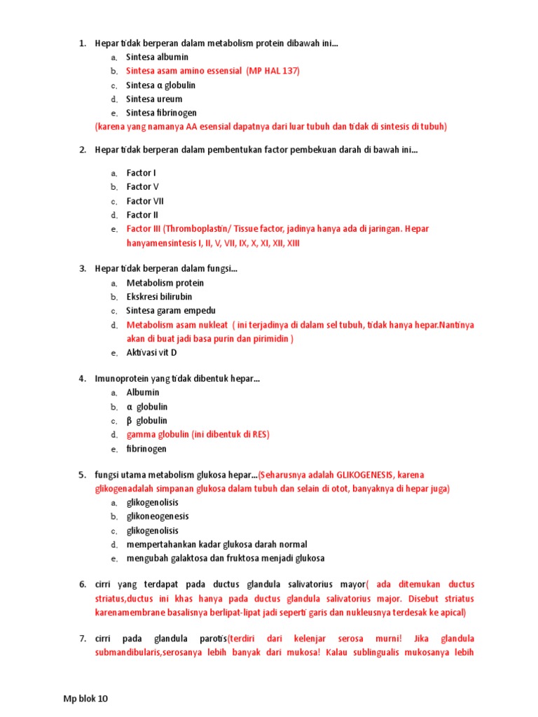 Soal MP Blok 10-5 Yeah | PDF