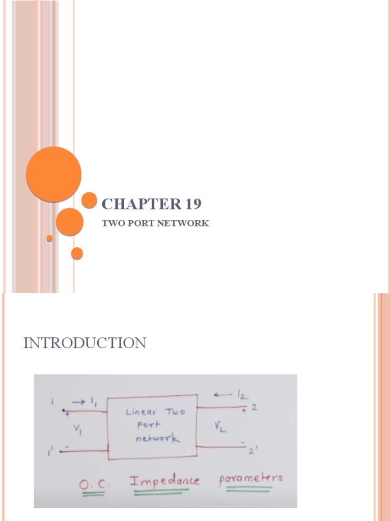 Two Port Network Eca | PDF