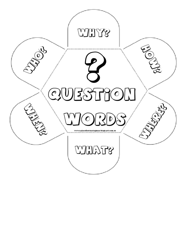 WH Question Flower | PDF