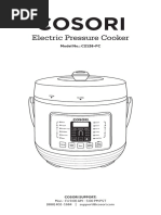 Cooks Essentials 99700 Pressure Cooker Manual | PDF | Pressure Cooking