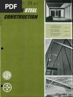 Historical Steel Beam Sizes 1873-1952 | PDF | Metals | Iron