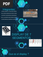 31 Displays de 4 Digitos y 7 Segmentos | PDF