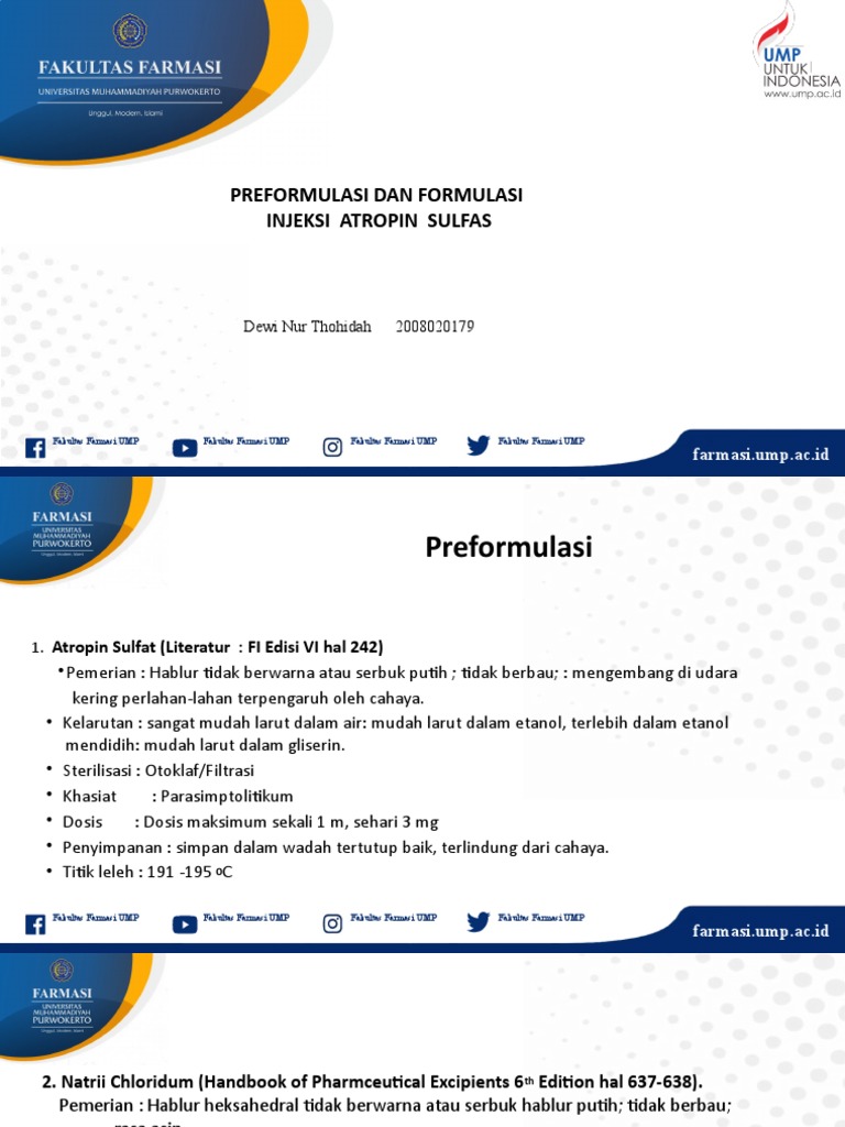 Preformulasi Dan Formulasi | PDF