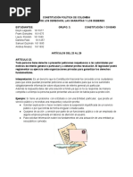 Articulo 23 de La Constitucion Politica | PDF