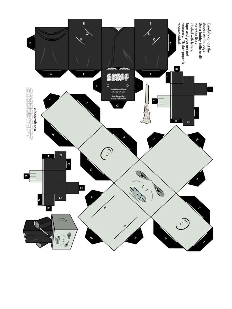 Harry Potter Cubeecraft | PDF