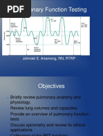 Pulmonary Function Tests | PDF | Asthma | Lung