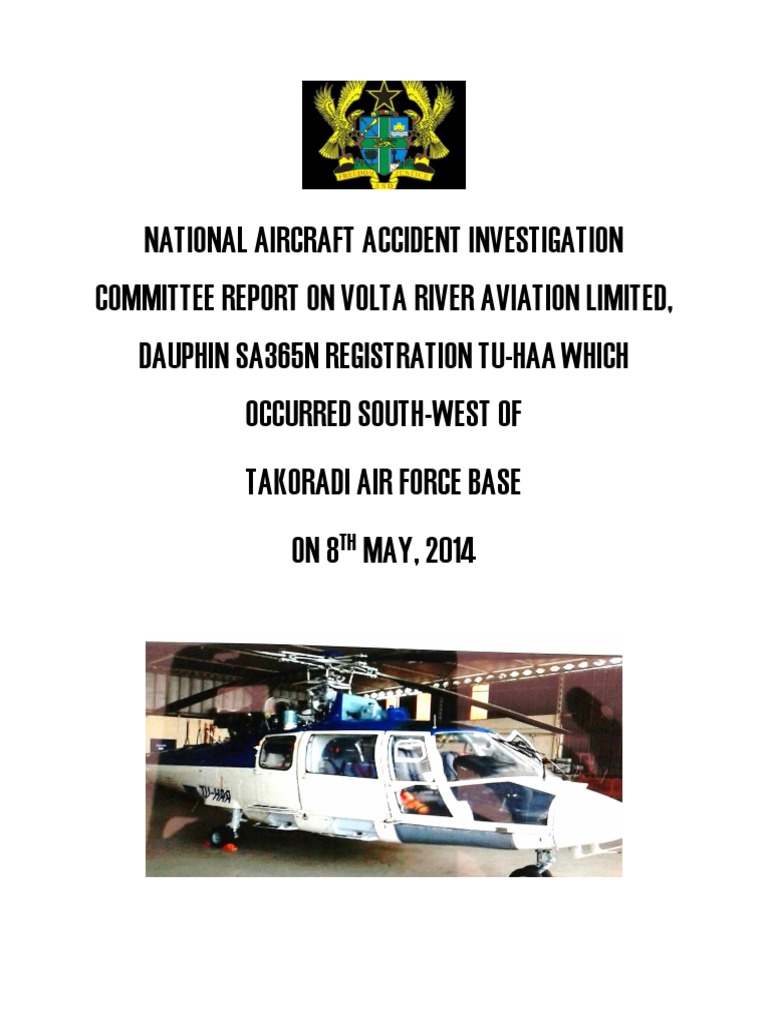 Vra Acc. Report | PDF | Flight Recorder | Turbine