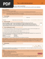 Tax Rate Notification For Contractors: (IR330) Form | PDF | Payments ...
