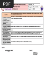 Action Plan in ESP | PDF | Teachers | Learning