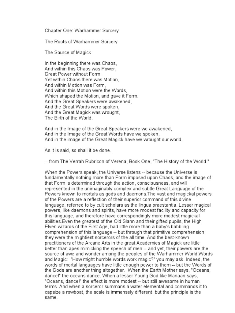 Warhammer Sorcery Roots | PDF | Witchcraft | Necromancy