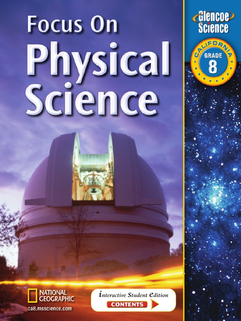 Focus On Physical Science | PDF | Molecules | Force