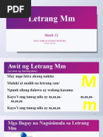 Mga Letrang Nagsisimula Sa Letrang T | PDF