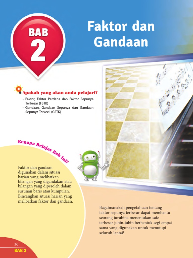 Bab 2 Faktor Dan Gandaan | PDF