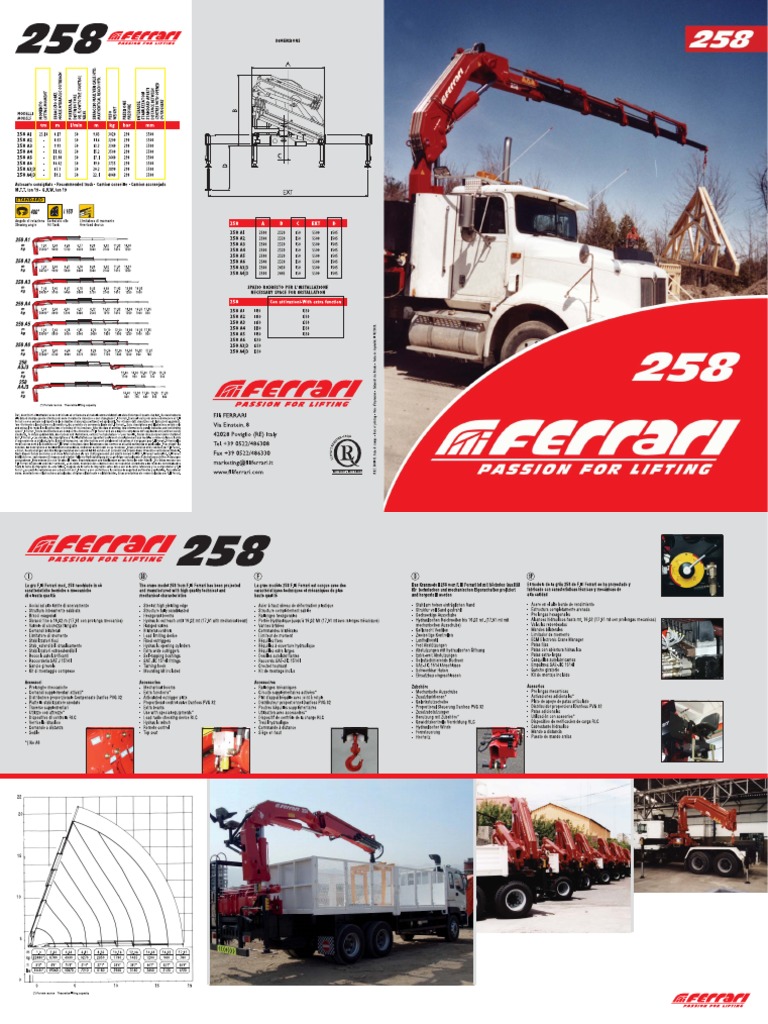 258 - NO-CE F258 A3 Crane | PDF