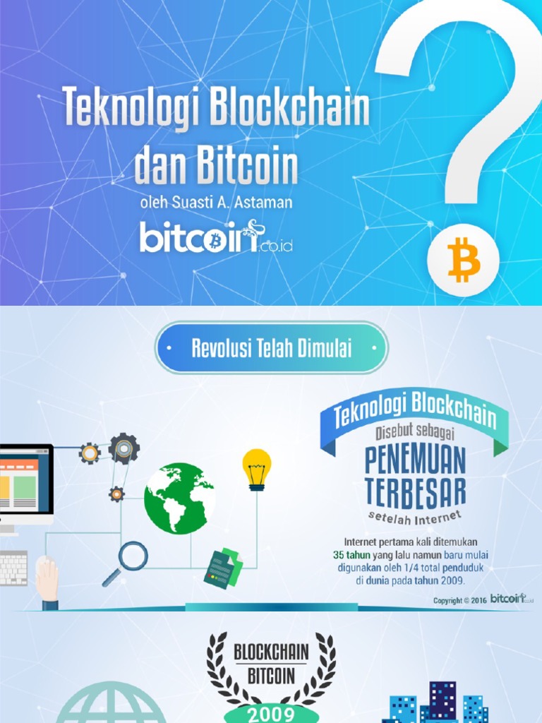 Teknologi Blockchain Dan Bitcoin | PDF