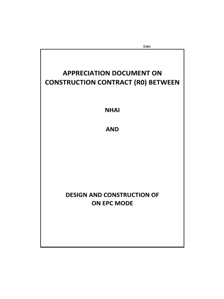 Cad - Epc Projects | PDF | Employment | Request For Proposal