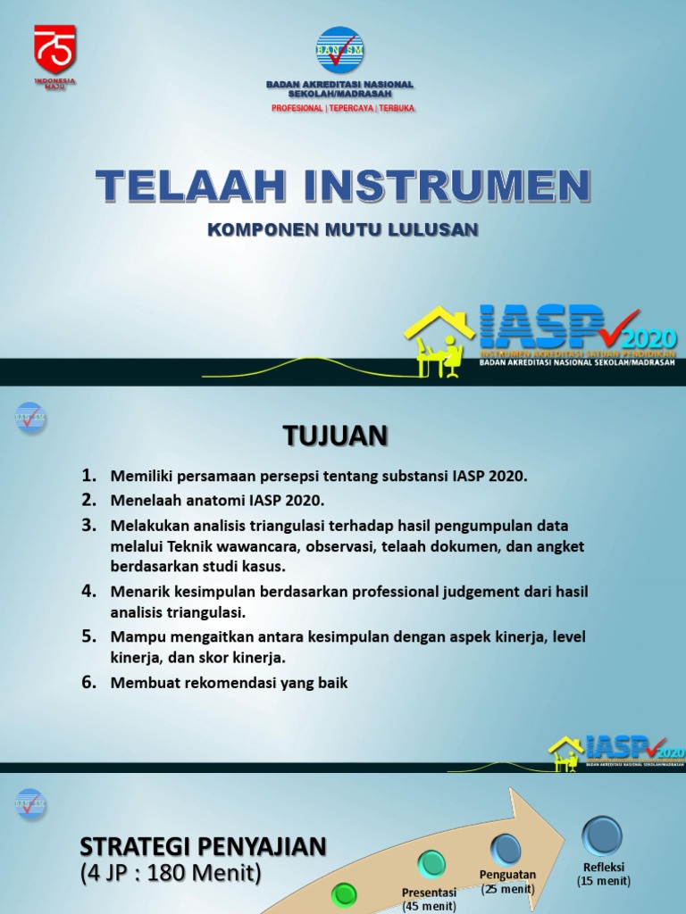 Telaah IASP 2020 untuk Kinerja Pendidikan | PDF