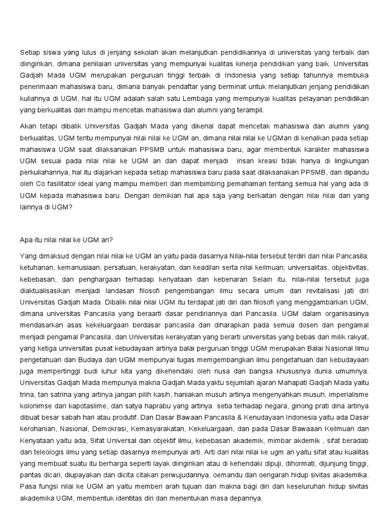 Esai Opini | PDF
