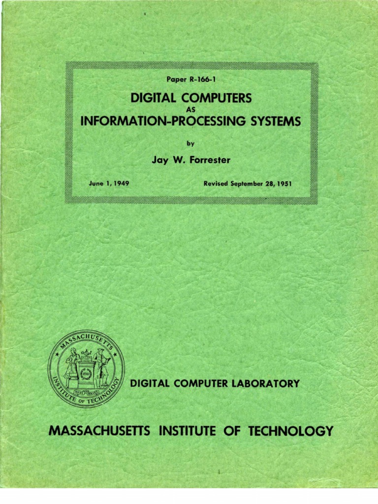 Digital Computers as Information Systems | PDF | Fire Control System ...