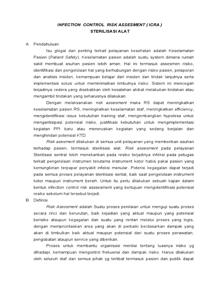 Tabel Icra CSSD 2019 | PDF