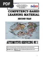 Detailed Lesson Plan in Automotive Technology - 11 | PDF | Tools ...