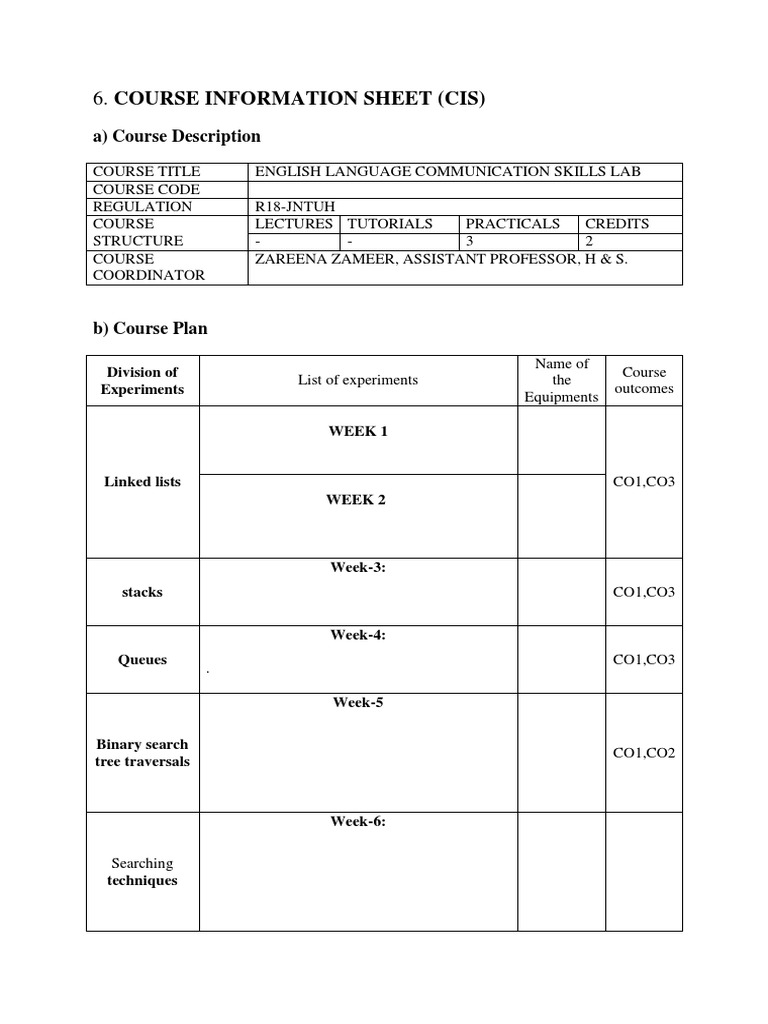 I I ELCS Lab Manual | Download Free PDF | Nonverbal Communication ...