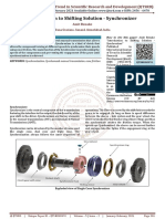 Double Cone Synchronizer For Vehicle Transmission | PDF | Gear ...
