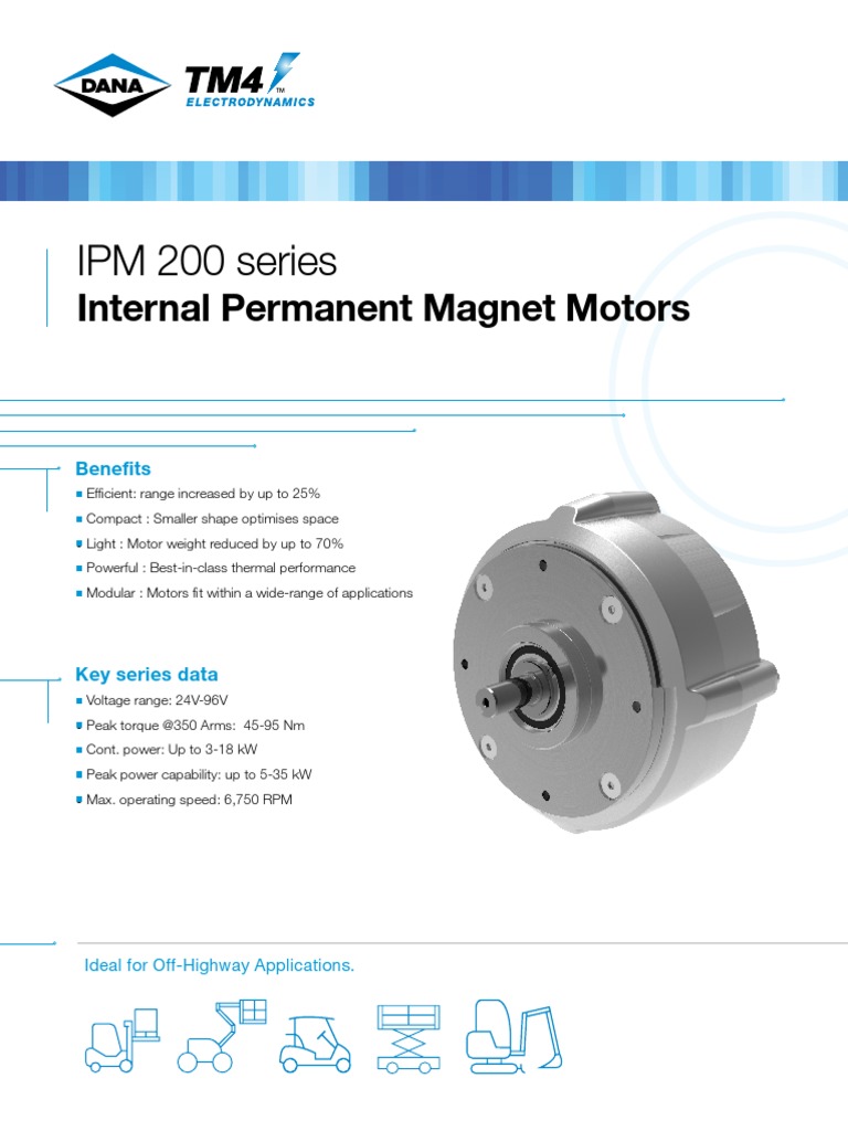 IPM 200 Series Brochure Web | PDF | Electric Motor | Transmission ...
