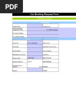 Cab Booking Form | PDF
