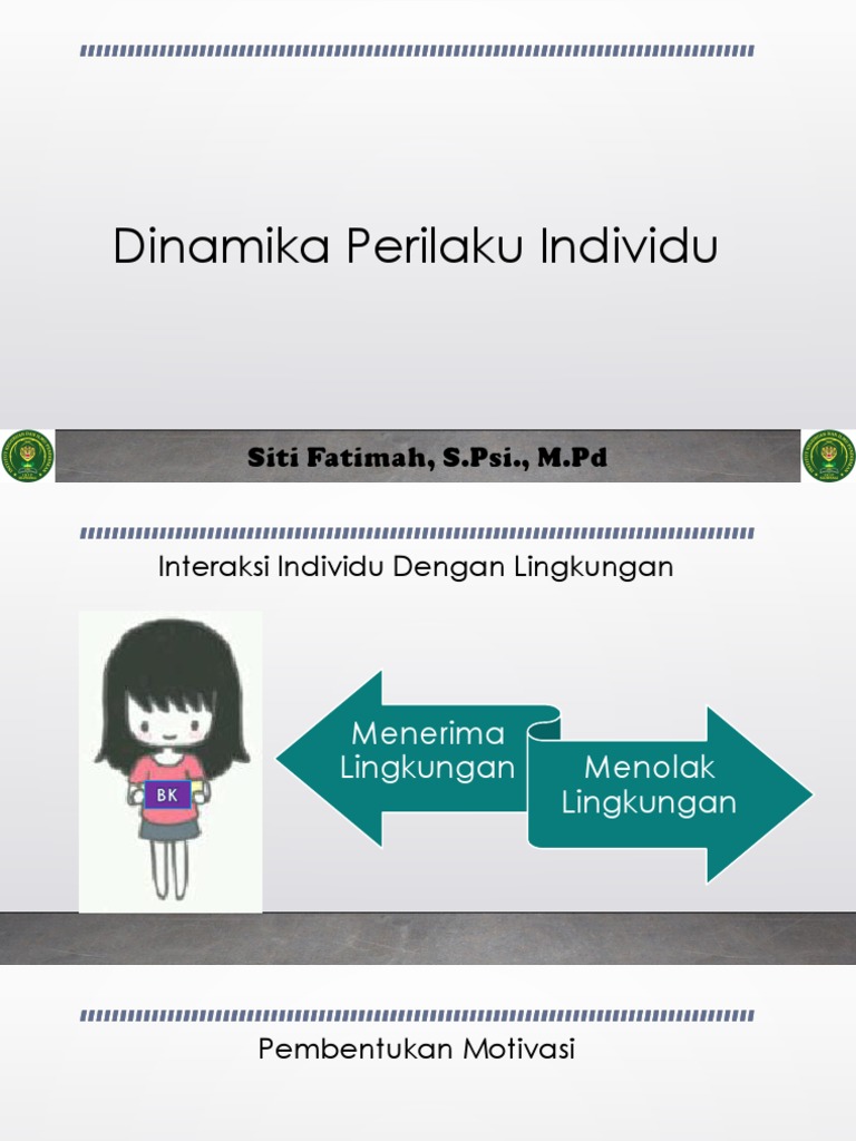 Dinamika Perilaku Individu | PDF