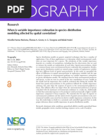 MaxEnt Guide for Species Distribution Modeling | PDF | Dependent And Independent Variables ...