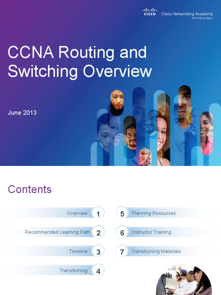 CCNA Routing and Switching Overview: June 2013 | PDF