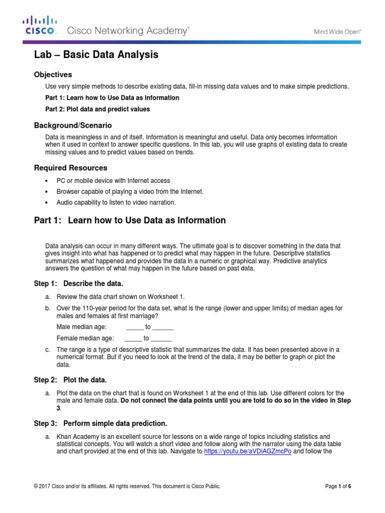 2.2.2.5 Lab - Basic Data Analytics | PDF | Data Analysis | Analytics