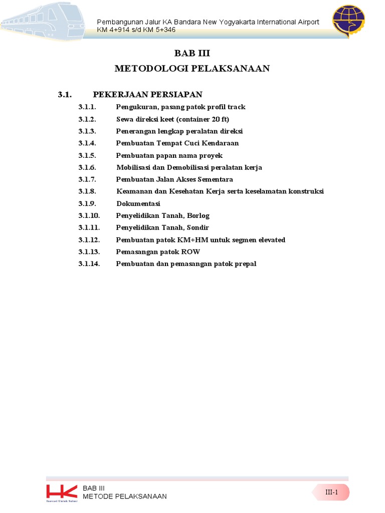 BAB III (Layout) | PDF