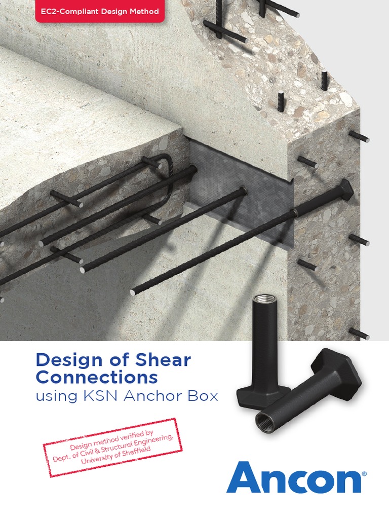 Design of Shear Connections: Using KSN Anchor Box | PDF | Economic ...