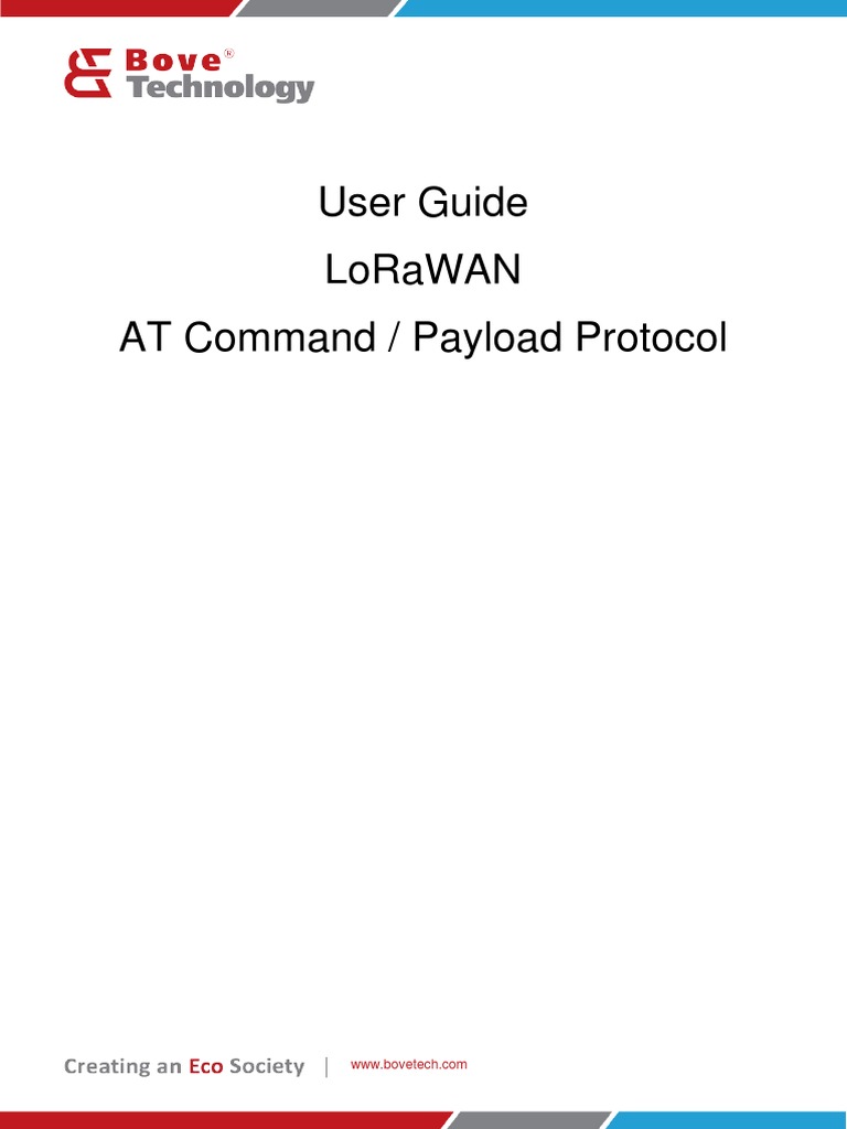 User Guide Lorawan AT Command / Payload Protocol | PDF | Android ...