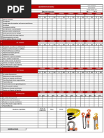 Check List Linea de Vida Retractil Rev 1 | PDF